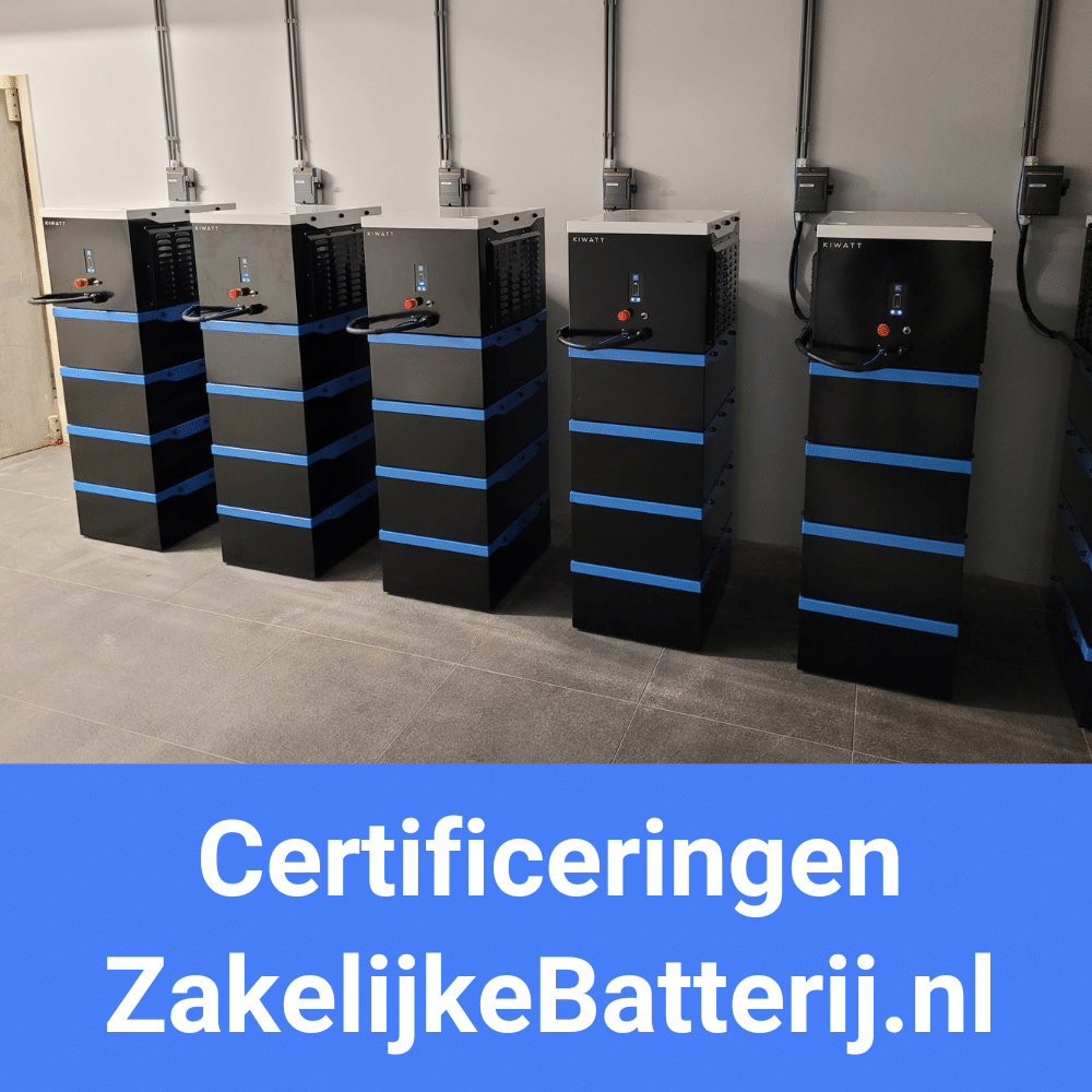 Certificeringen & Erkenningen ZakelijkeBatterij.nl